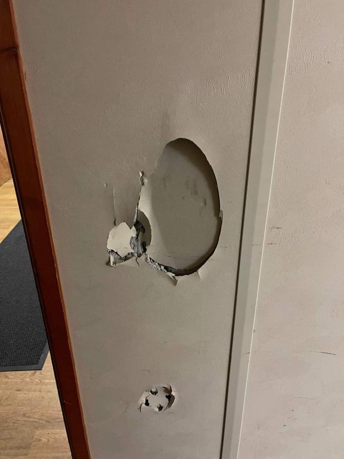 Lurgan Town in call for ‘respect’ following damage to changing rooms ...